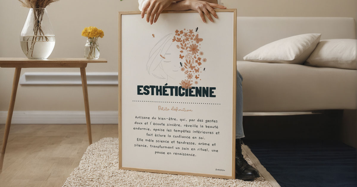 Affiche « Définition Esthéticienne